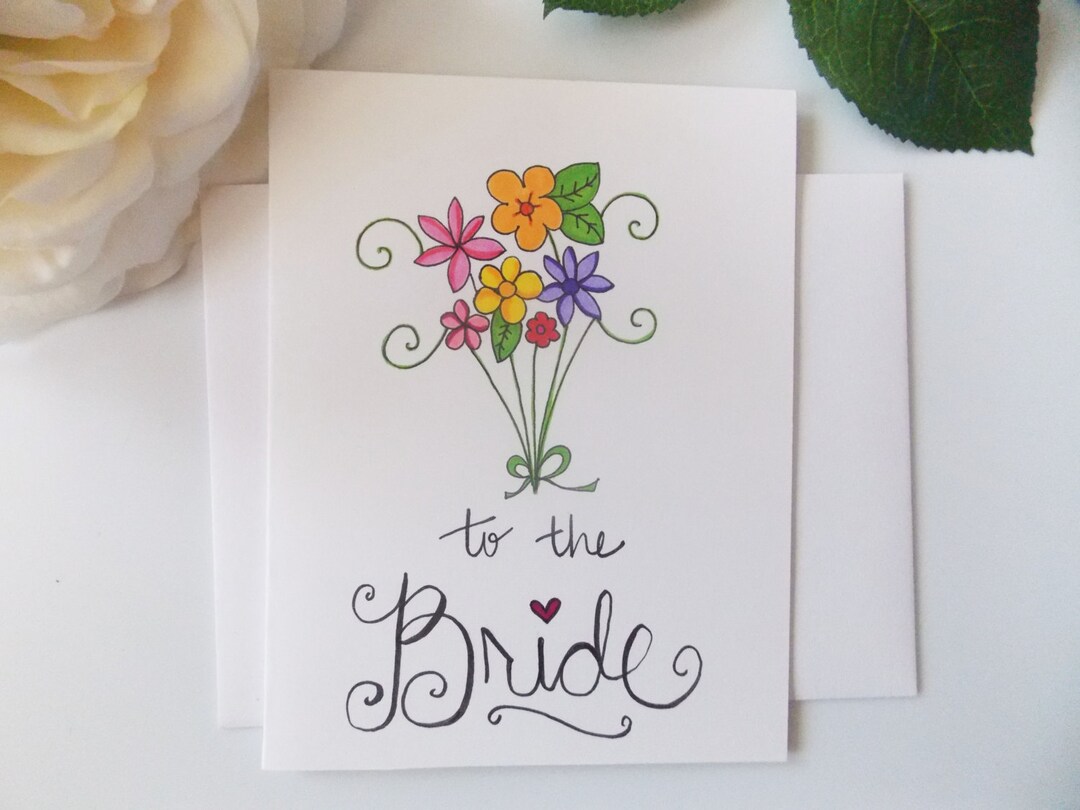 Card for Bride for the Bride Card Bridal Shower Card - Etsy