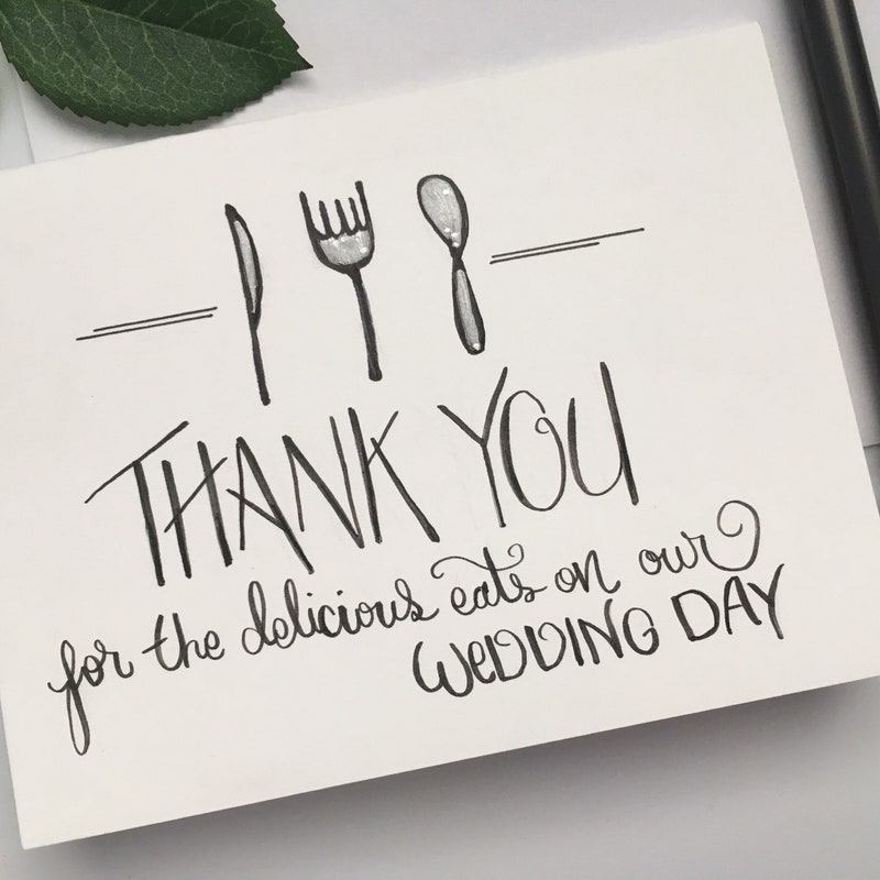 Chef Thank You Card - Etsy