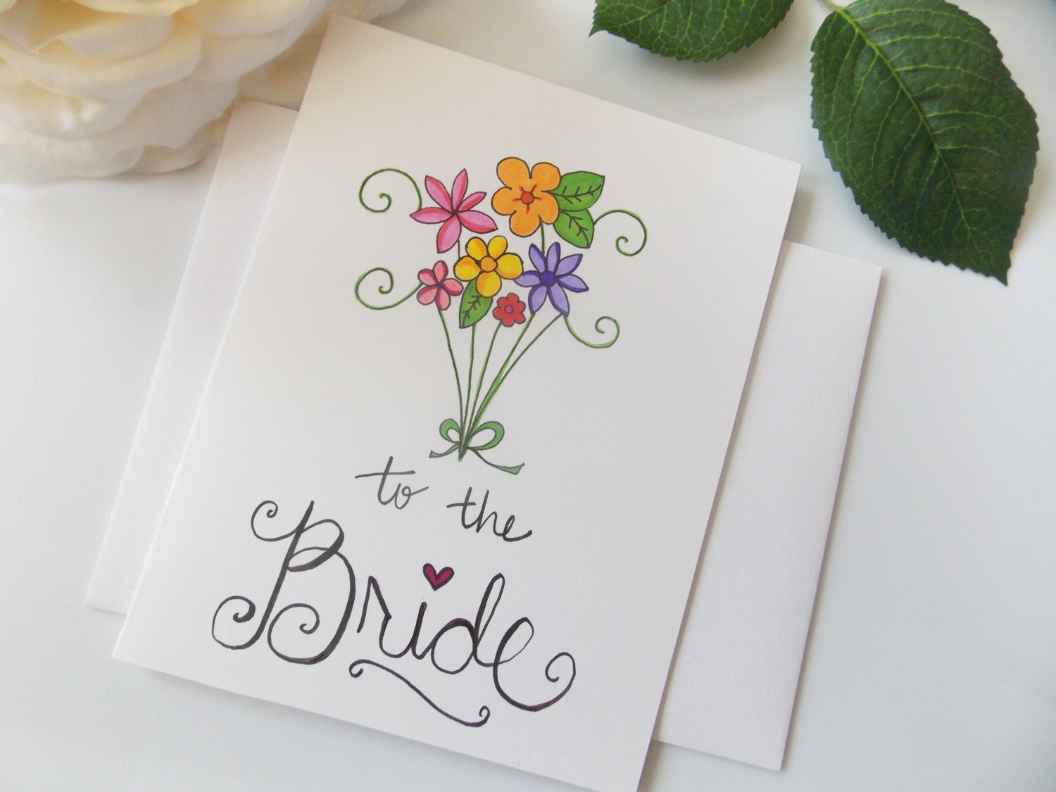 Card for Bride for the Bride Card Bridal Shower Card - Etsy
