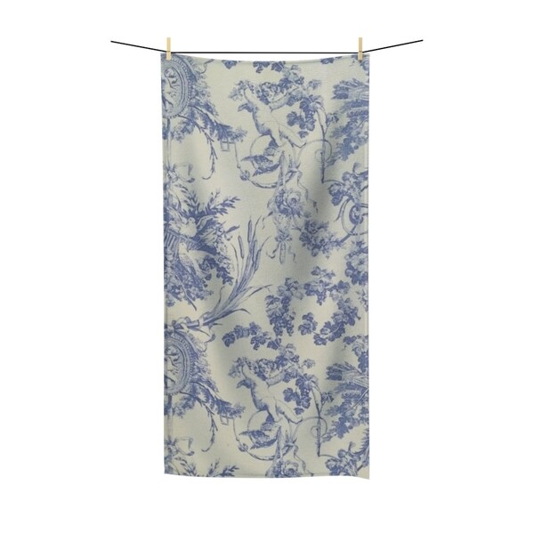 Toile Kitchen Towel - Etsy