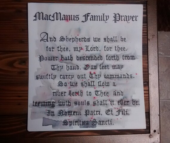 The Boondock Saints Full Prayer