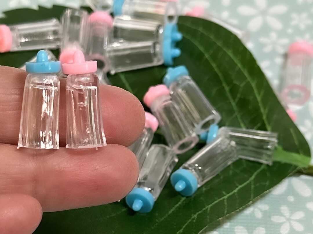 Miniature Milk Bottle for Baby Shower, Dollhouse, and Craft Projects ...