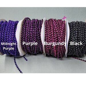 4MM Faux Pearl Plastic Craft BEADS on a String available in - Etsy