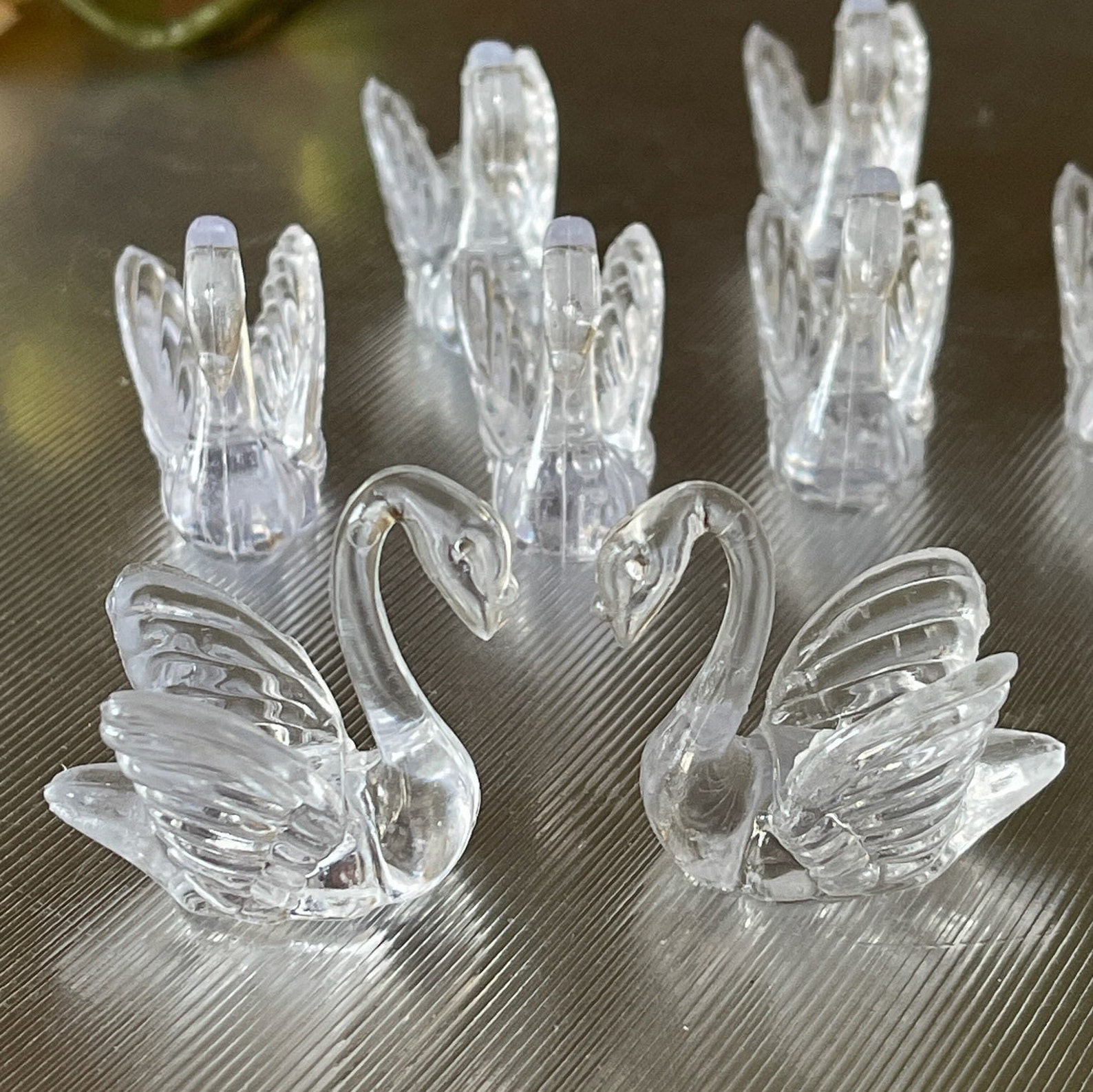 Small Swans Swan Party Theme Embellishments for Packages - Etsy