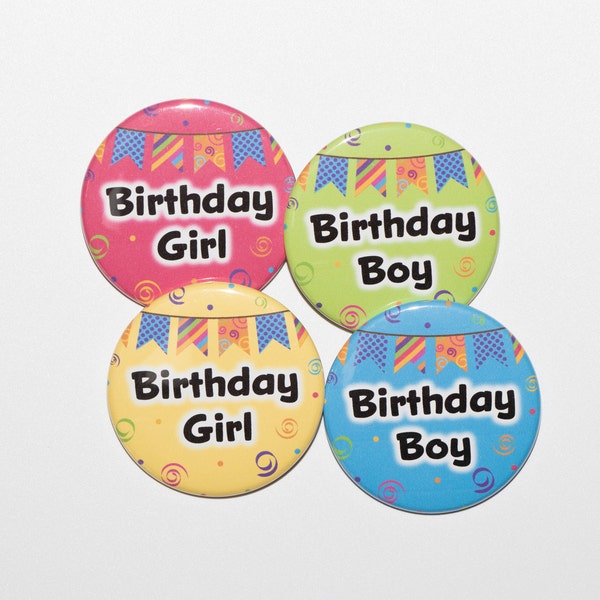 Birthday Boy Pin - Etsy