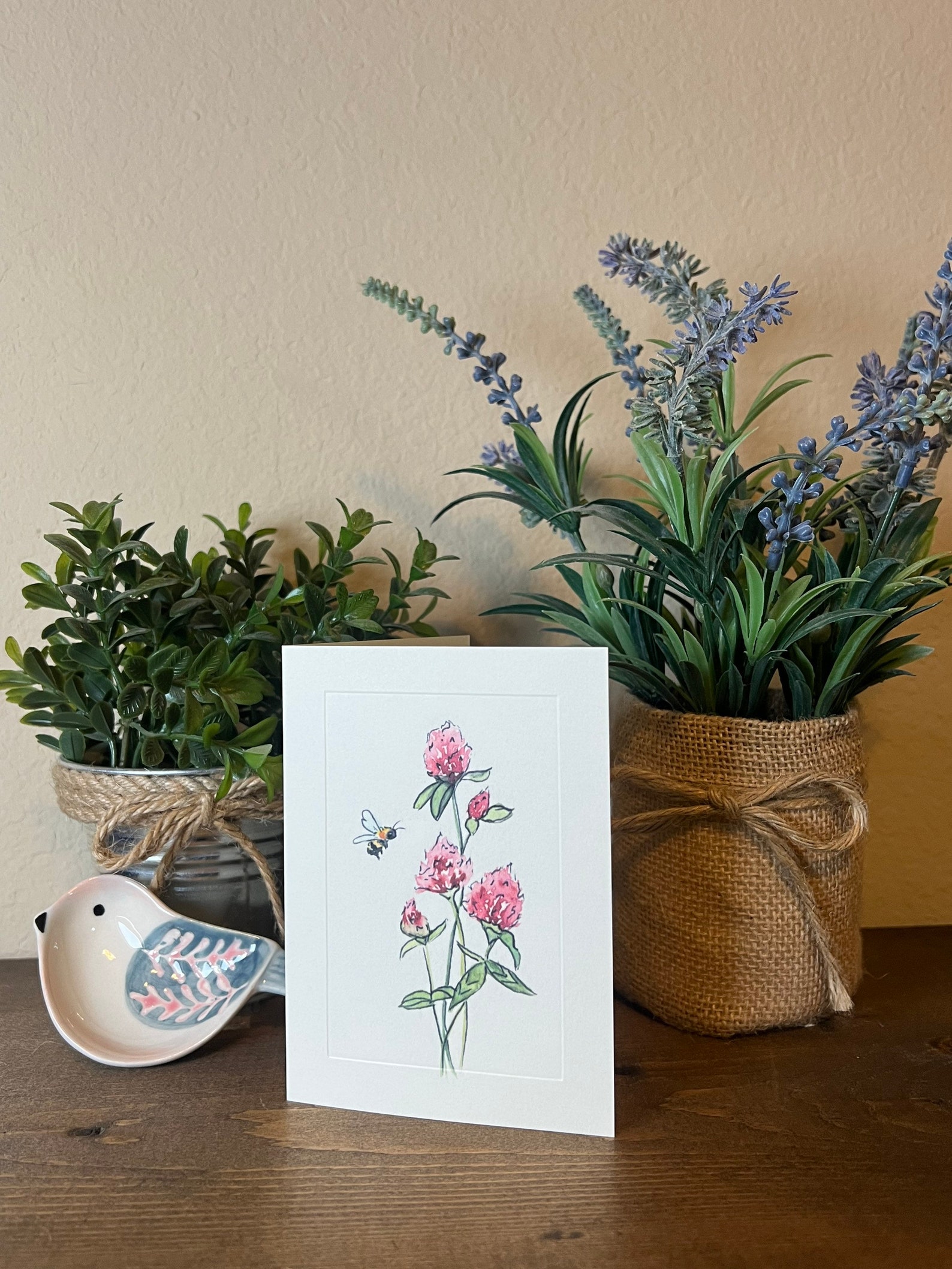 Watercolor Wildflower Notecards With Envelopes, Floral Cards ...