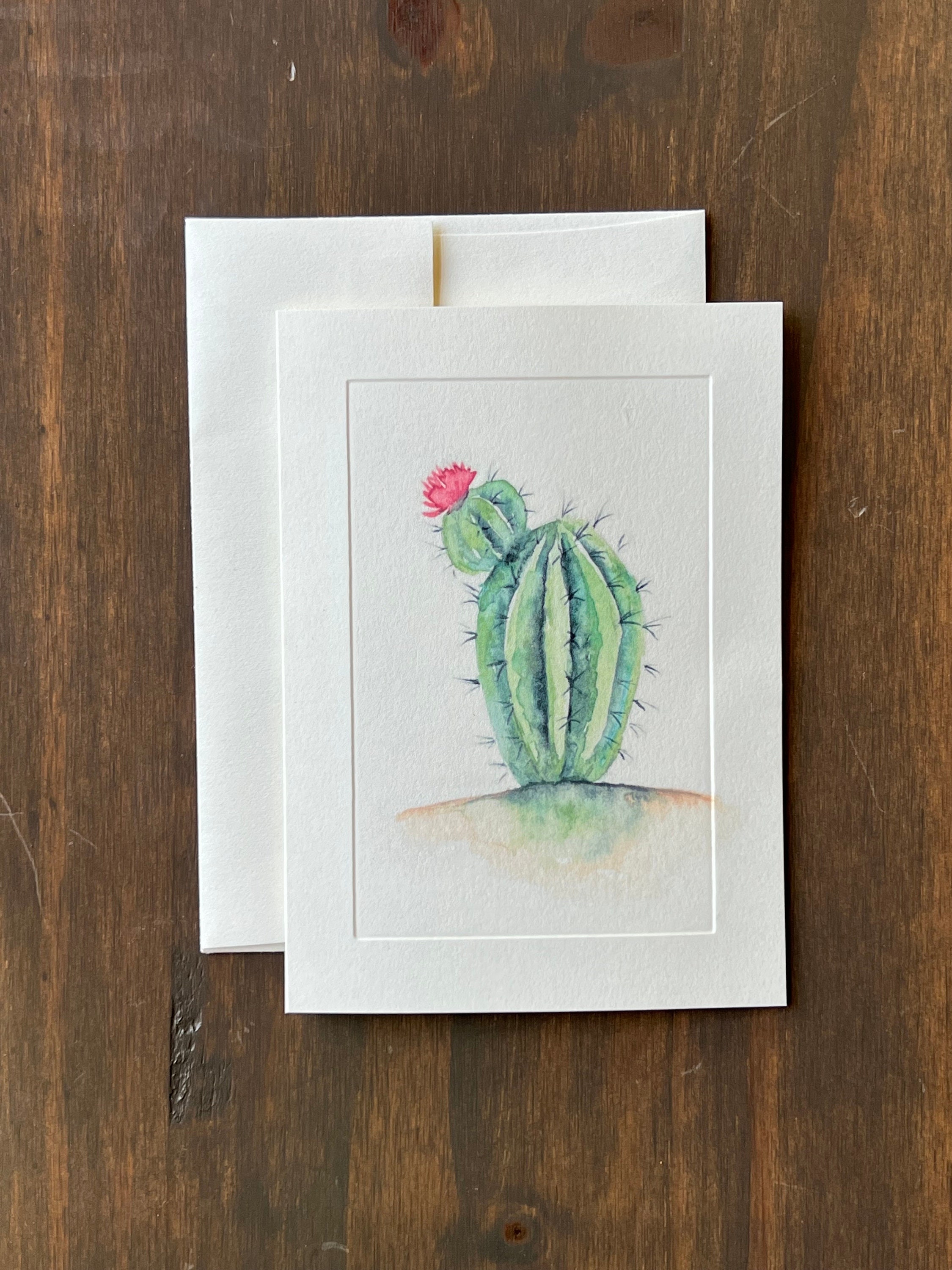 Succulent and Cactus Greeting Cards - Etsy