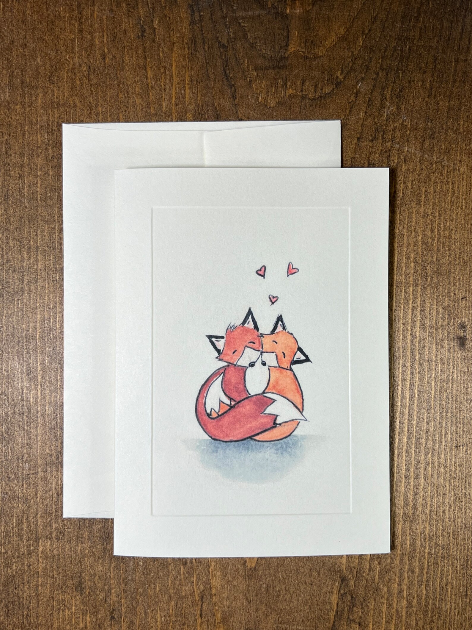 Valentine's Day Cards, Woodland Animals , Watercolor Woodland Critters ...