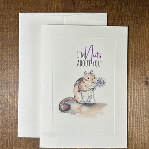 Valentine's Day Cards, Woodland Animals , Watercolor Woodland Critters ...