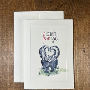 Valentine's Day Cards, Woodland Animals , Watercolor Woodland Critters ...