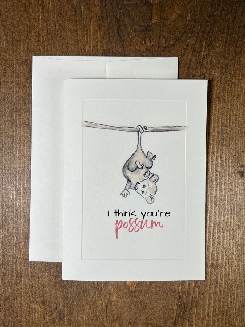 Valentine's Day Cards, Woodland Animals , Watercolor Woodland Critters ...