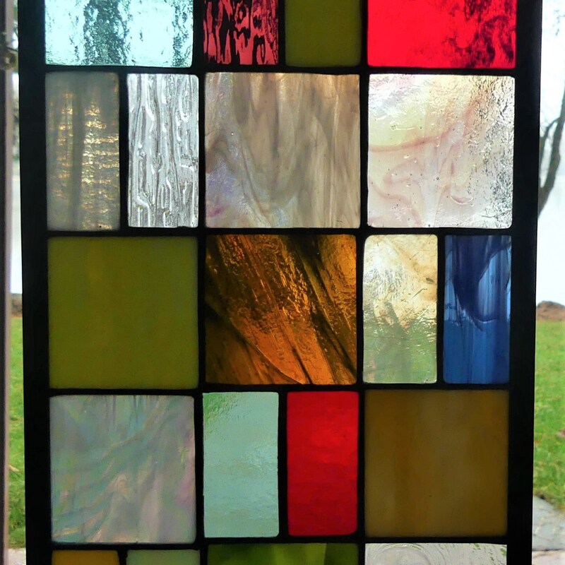 Colored Glass Panels - Etsy