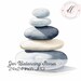 Watercolor Zen Stones Print, Relaxing Spa Wall Art, Calm Meditation ...