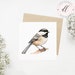 Printable Chickadee Artwork, Digital Download Bird Illustration, Nature ...