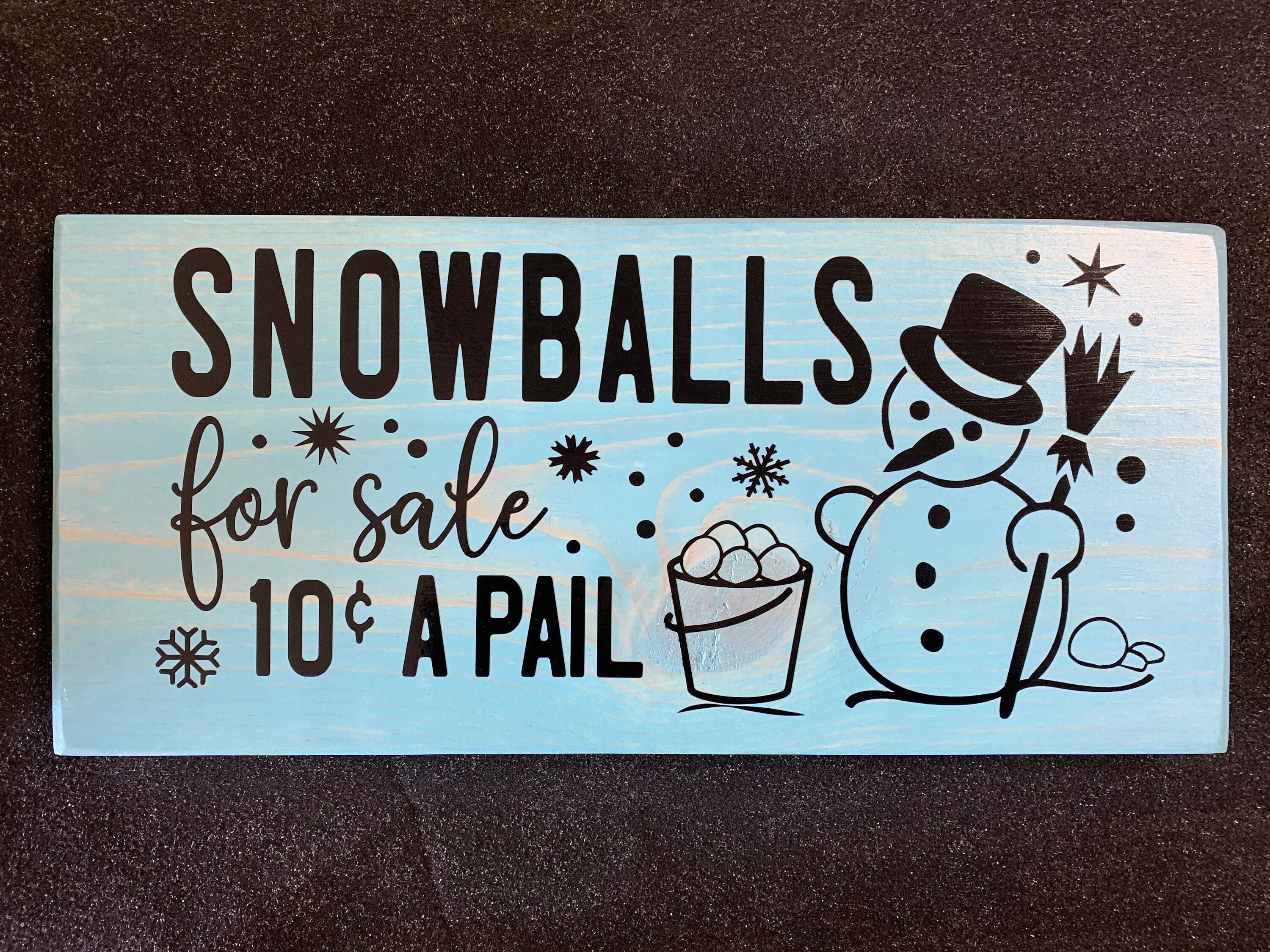 Snowballs for Sale Sign - Etsy