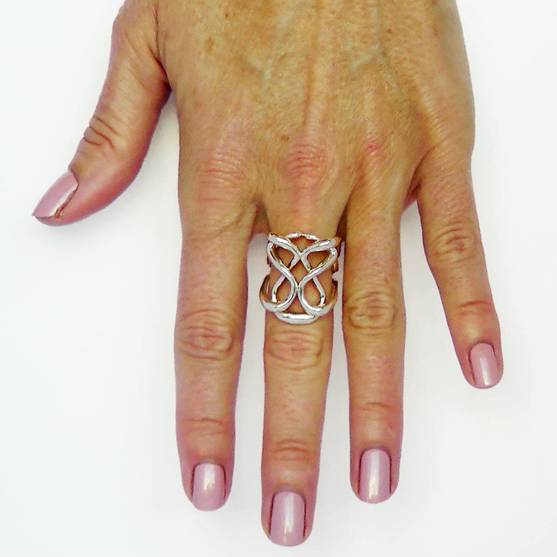 Infinity Ring Infinity Jewelry Gold Infinity Ring Silver - Etsy