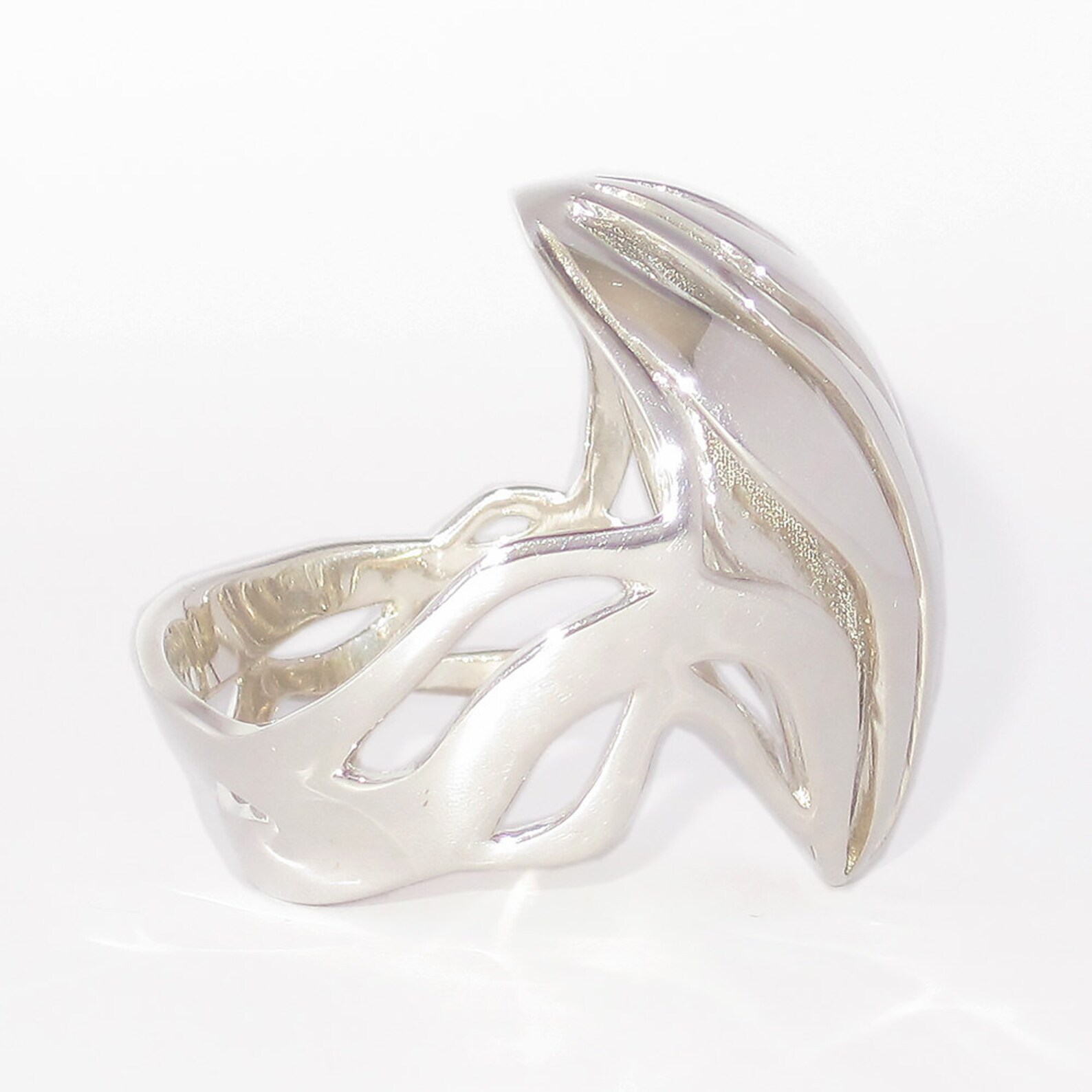 Silberringe für Frauen, Silber Statement Ring, Layered Ringe, Silber ...