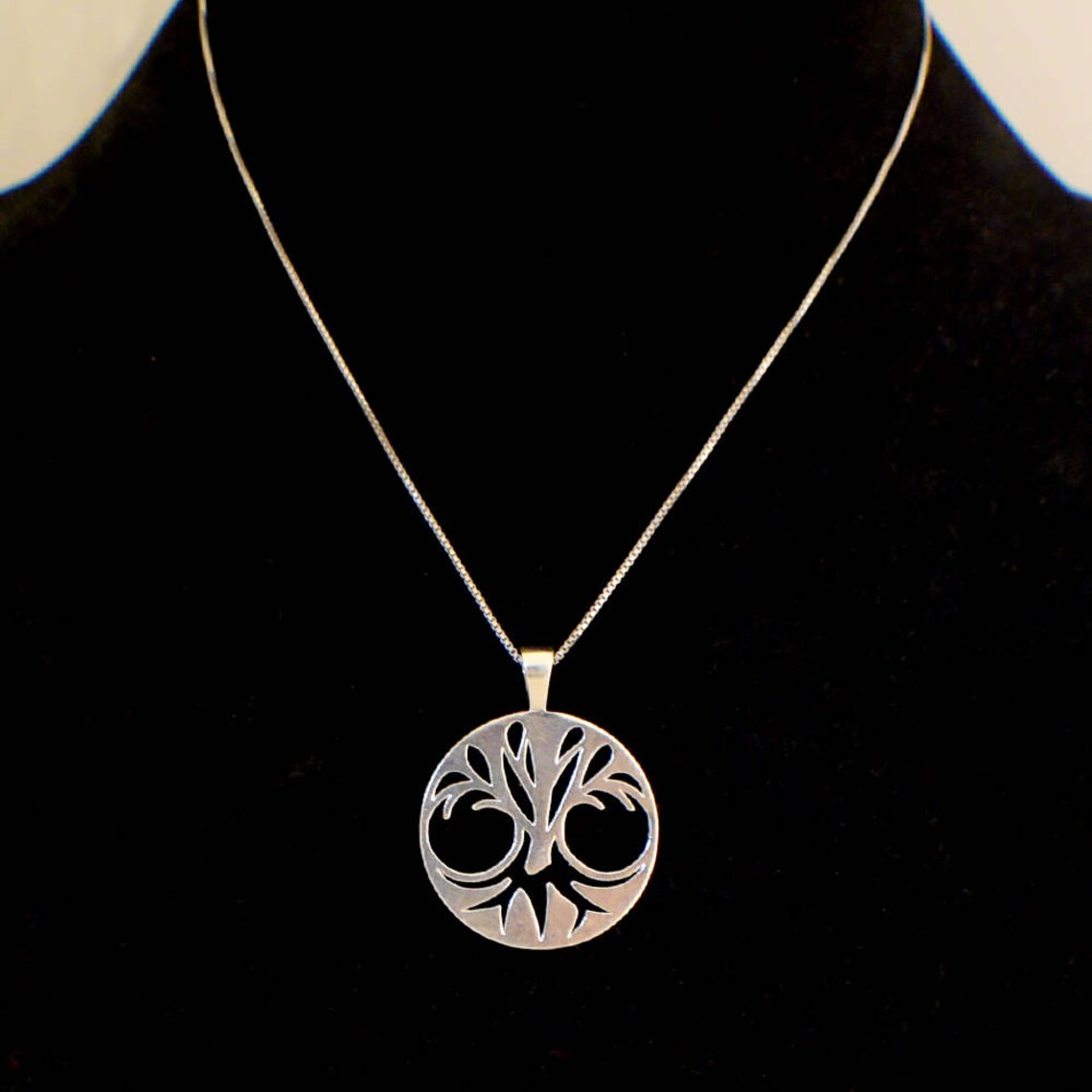 Unique Tree of Life Pendant Necklace Jewelry in Sterling - Etsy