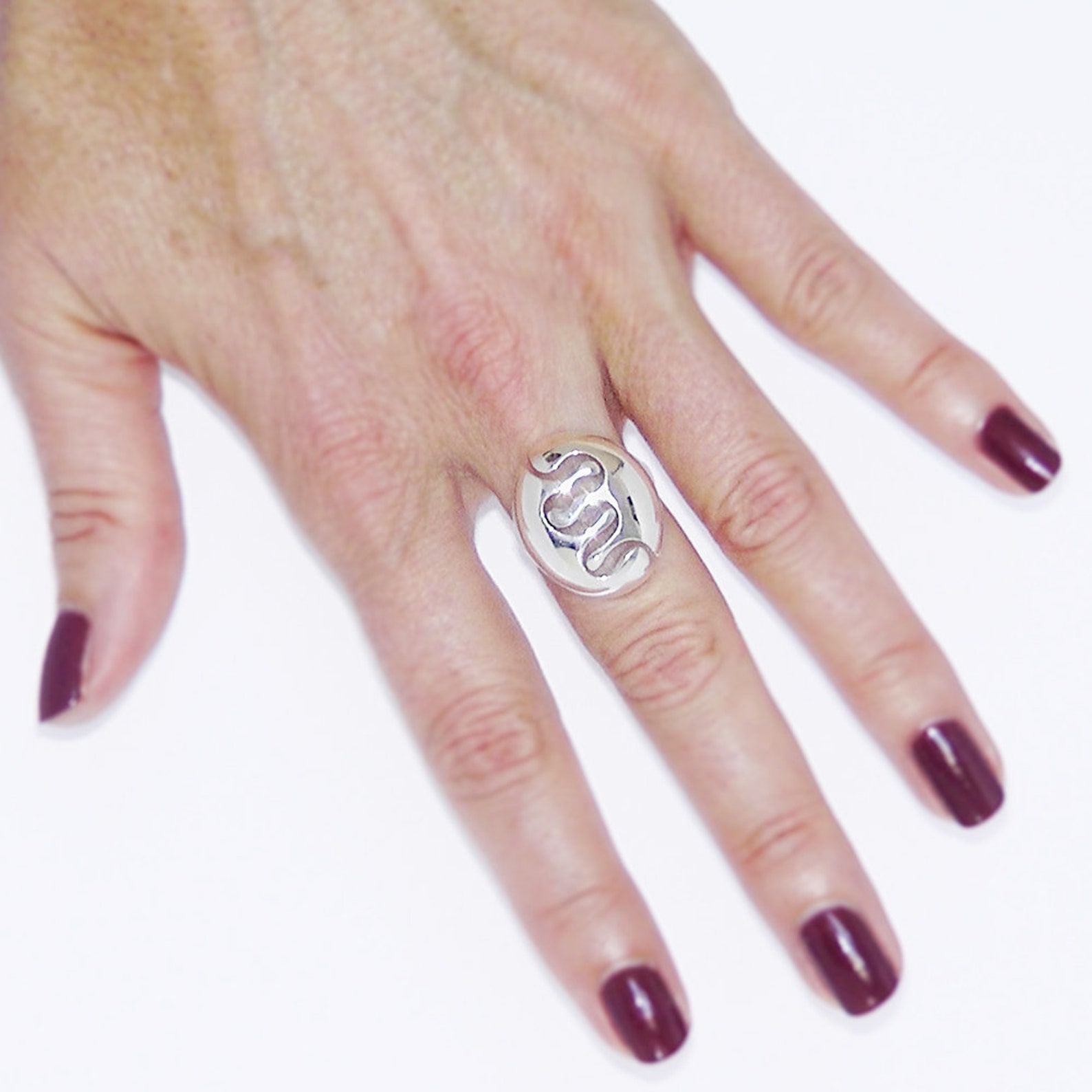 Chunky Ring Chunky Jewelry River Ring Rings for Her Rings - Etsy