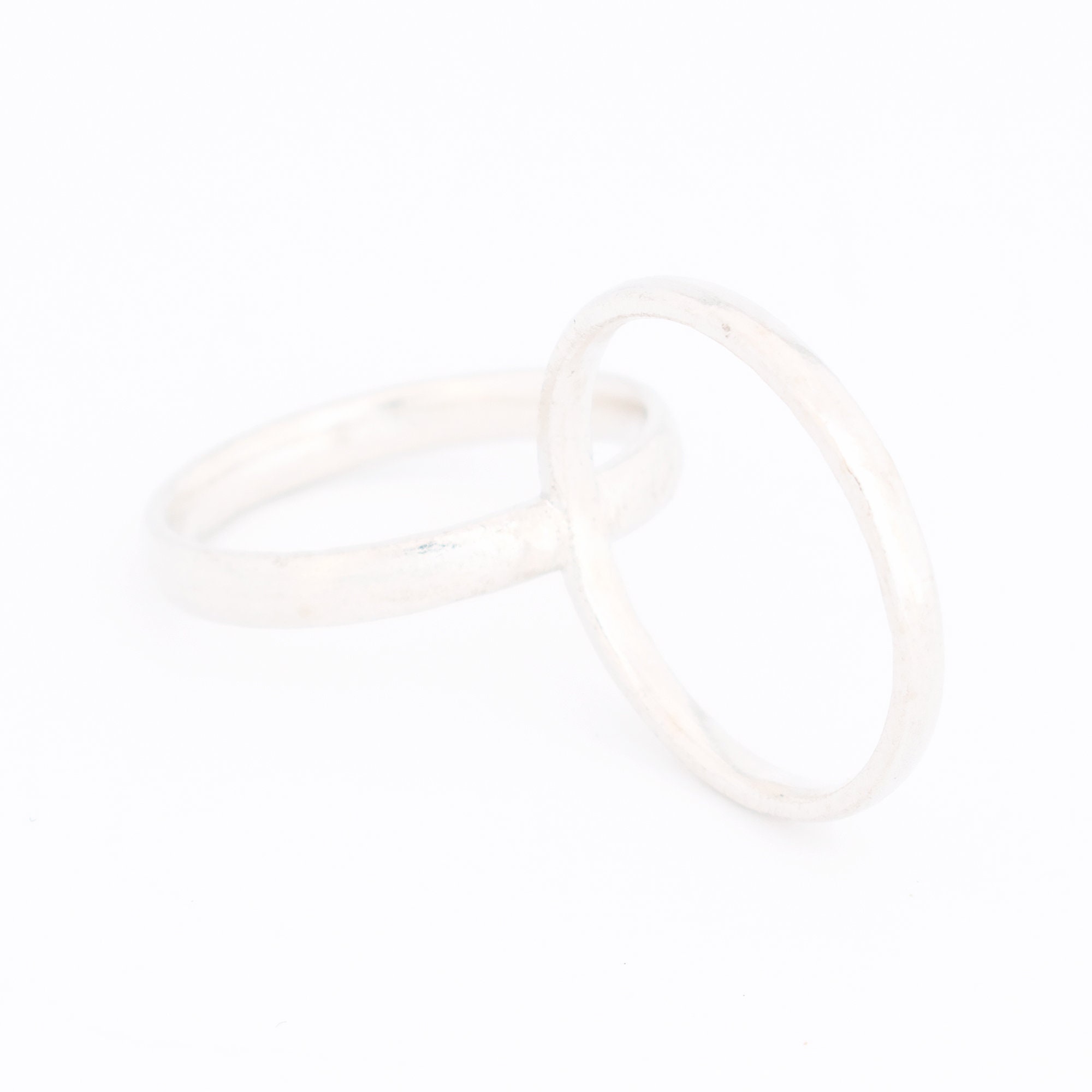 Womens Silver Minimalist Ring Sterling Minimalist Ring for - Etsy