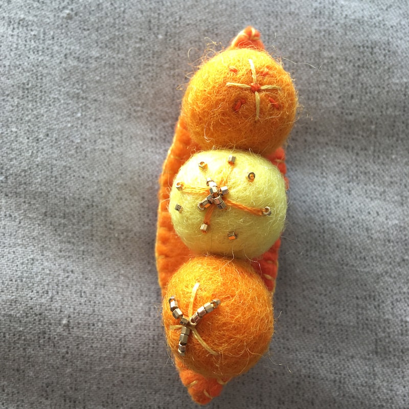 Wool Felt Brooch - Etsy