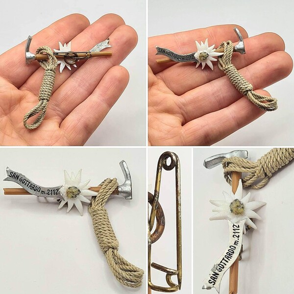 Edelweiss Brooch - Etsy