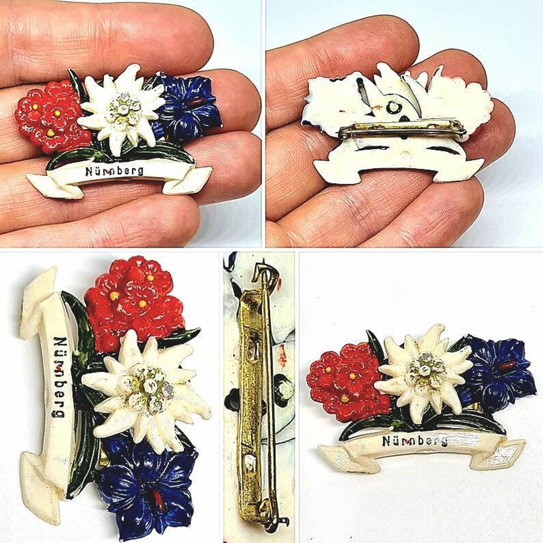 Original 1930s/40s Early Plastic Carved/moulded Celluloid Souvenir ...
