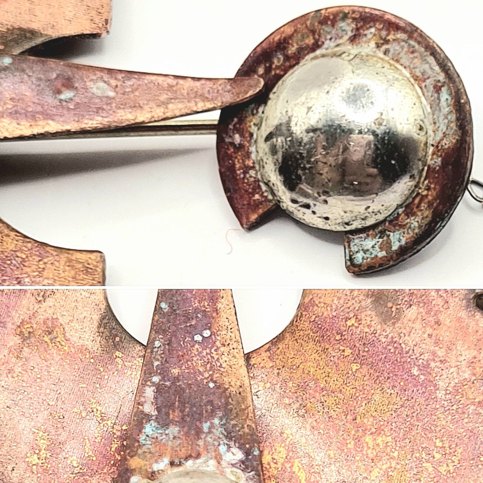 Original 1960s/70s Brutalist Modernist Studio Artisan MCM Articulated ...