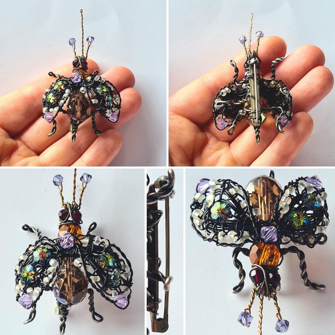 Original 1980s or Possibly Later Art Deco Gothic Fly Bug - Etsy