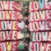 LOVE Letter Sidewalk Chalk Valentines Day Favors for Kids Valentine ...
