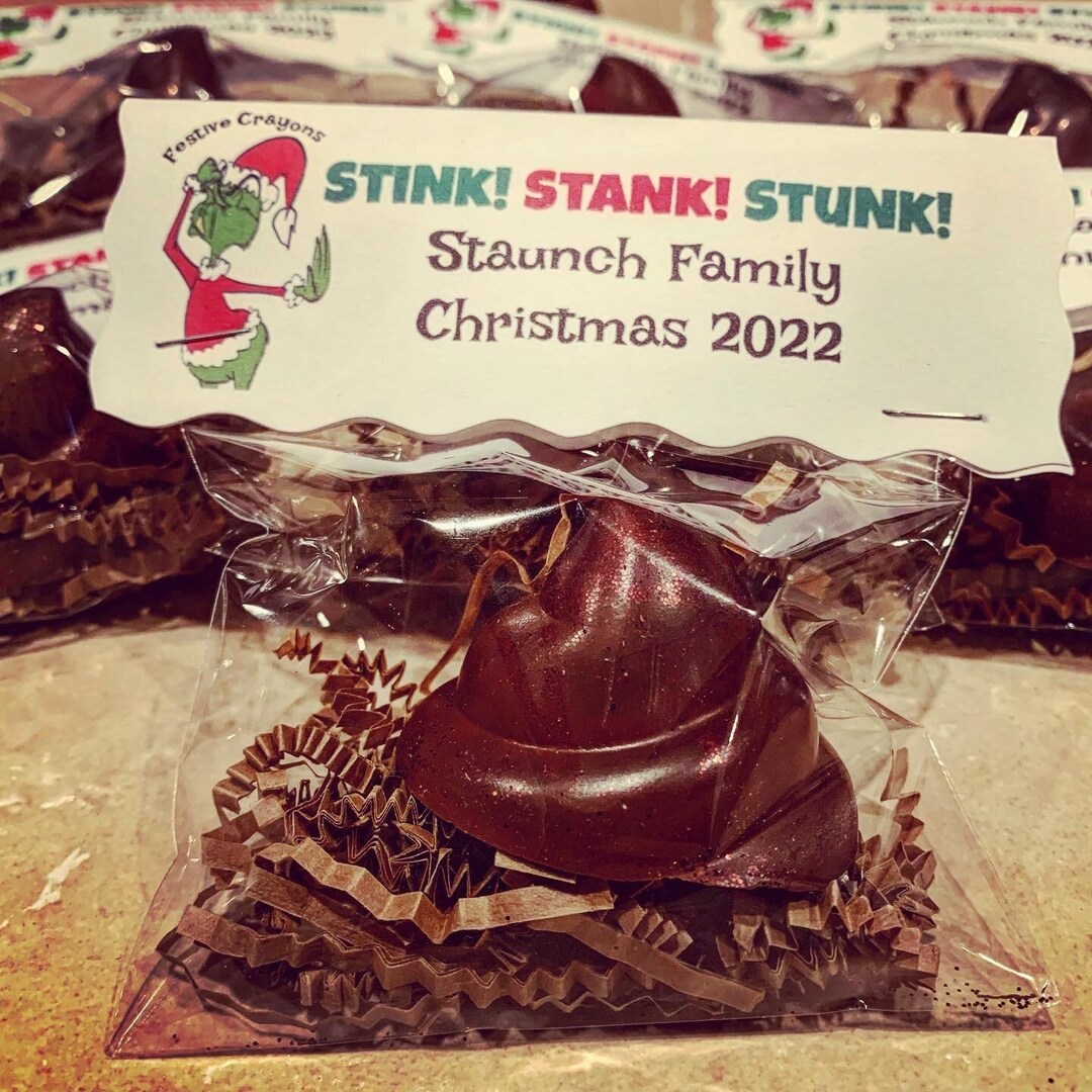 Grinch Poop Crayon Holiday Class Favor Classroom Holiday Party - Etsy