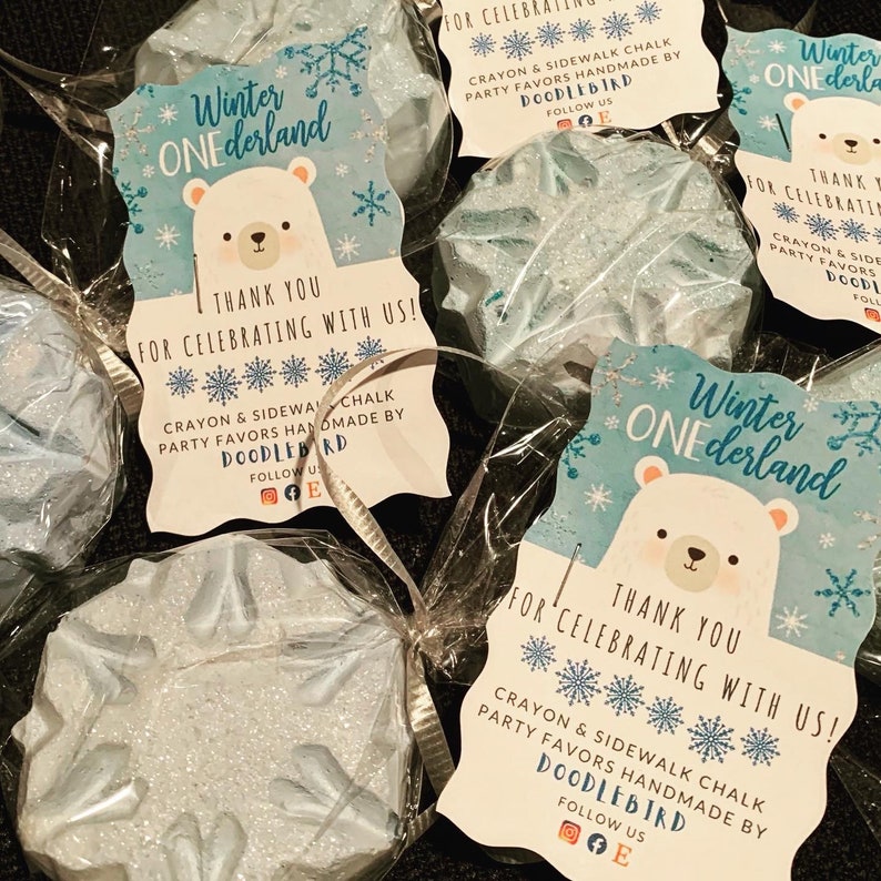 Sparkly JUMBO Snowflake Favors Frozen Party Sidewalk Chalk - Etsy