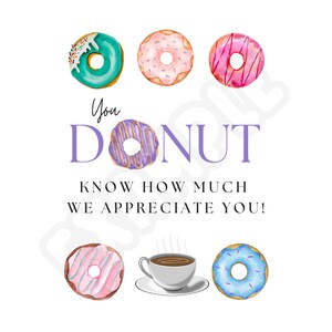 Teacher Appreciation Week Printable Sign 8.5x11 School Break Room Sign ...