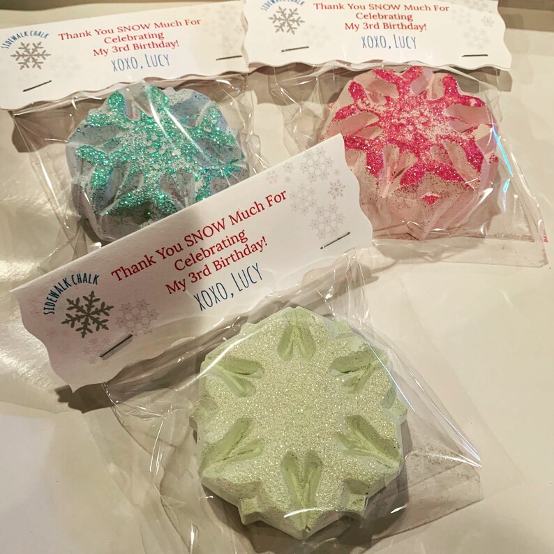 Sparkly JUMBO Snowflake Favors Frozen Party Favor Winter - Etsy