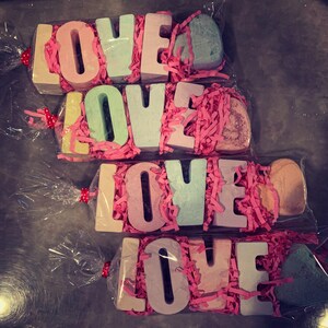 LOVE Letter Sidewalk Chalk Valentines Day Favors for Kids Valentine ...