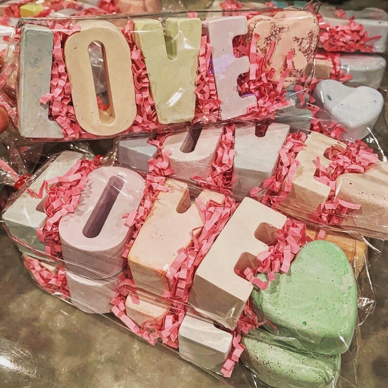 LOVE Letter Sidewalk Chalk Valentines Day Favors for Kids Valentine ...