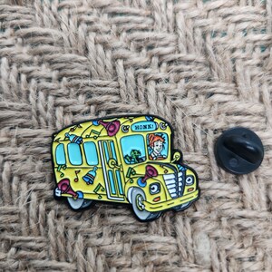 The Magic School Bus & Ms Frizzle Enamel Pins - Etsy