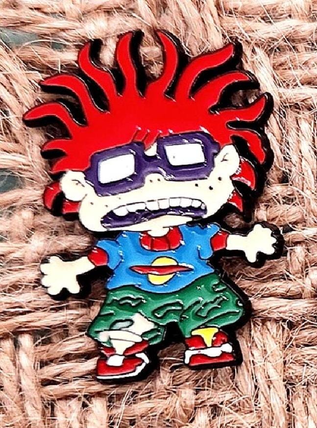 Rugrats Enamel Pin | 90s Nickelodeon Cartoon Pin | Tommy Chuckie ...