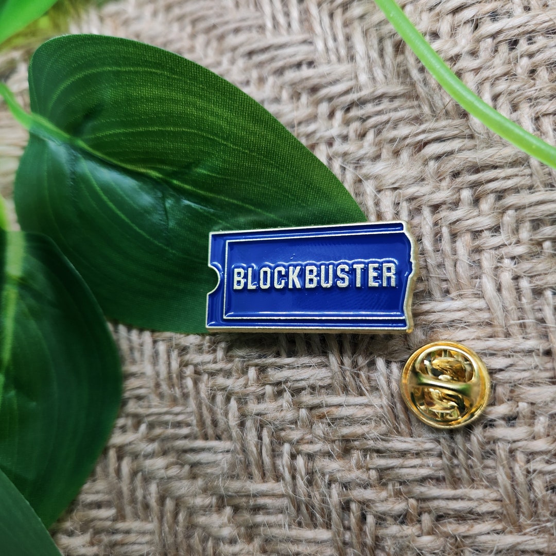 Blockbuster Enamel Pin, 90s and 2000s Video Stores - Etsy