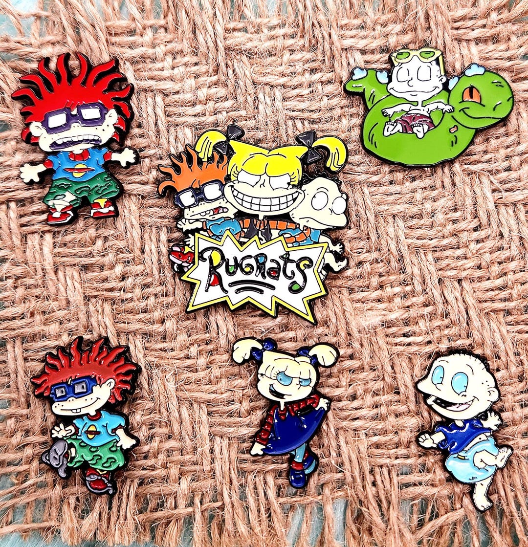 Rugrats Enamel Pin | 90s Nickelodeon Cartoon Pin | Tommy Chuckie ...