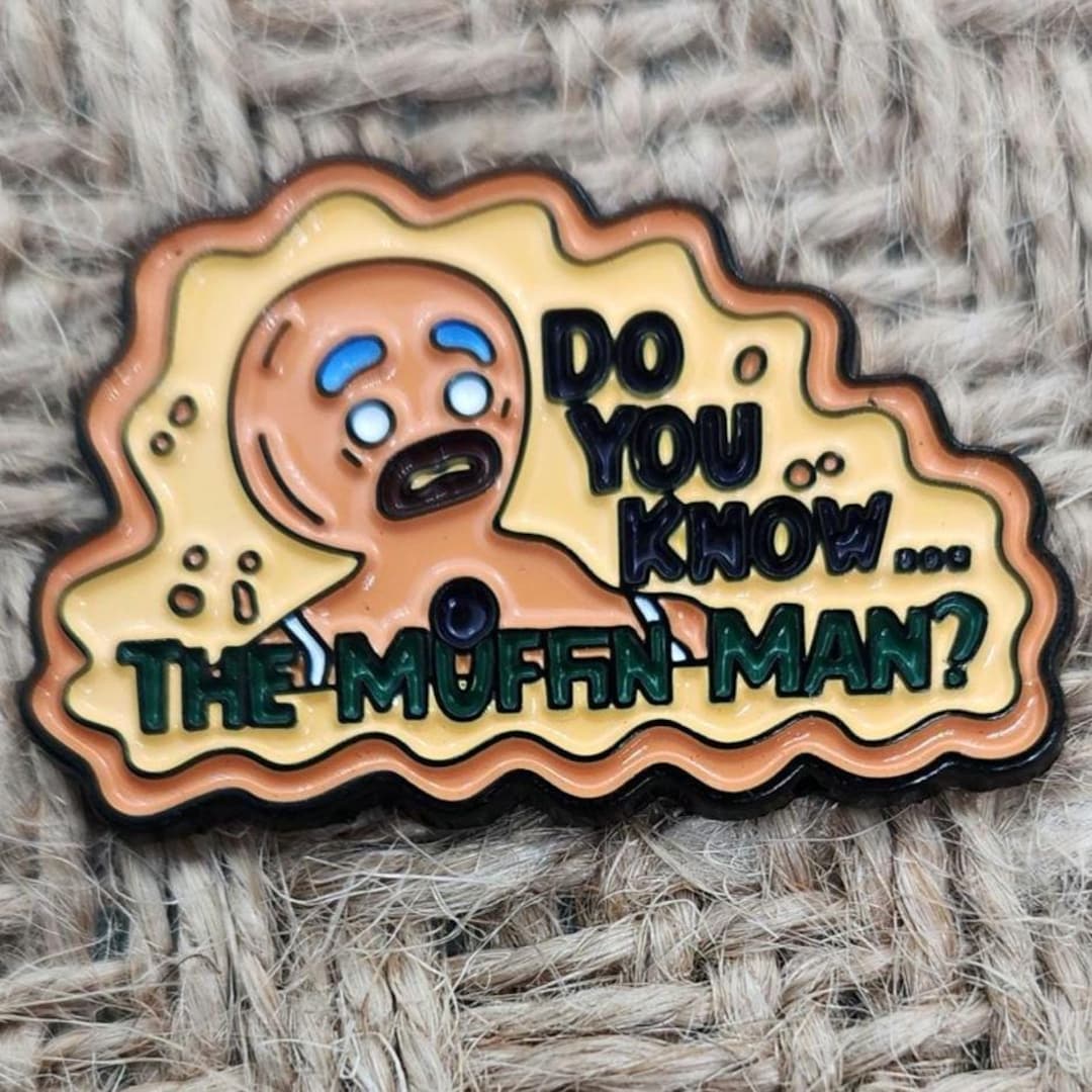 Shrek, Do You Know the Muffin Man Enamel Pins, Gingerbread Man, Gingy ...