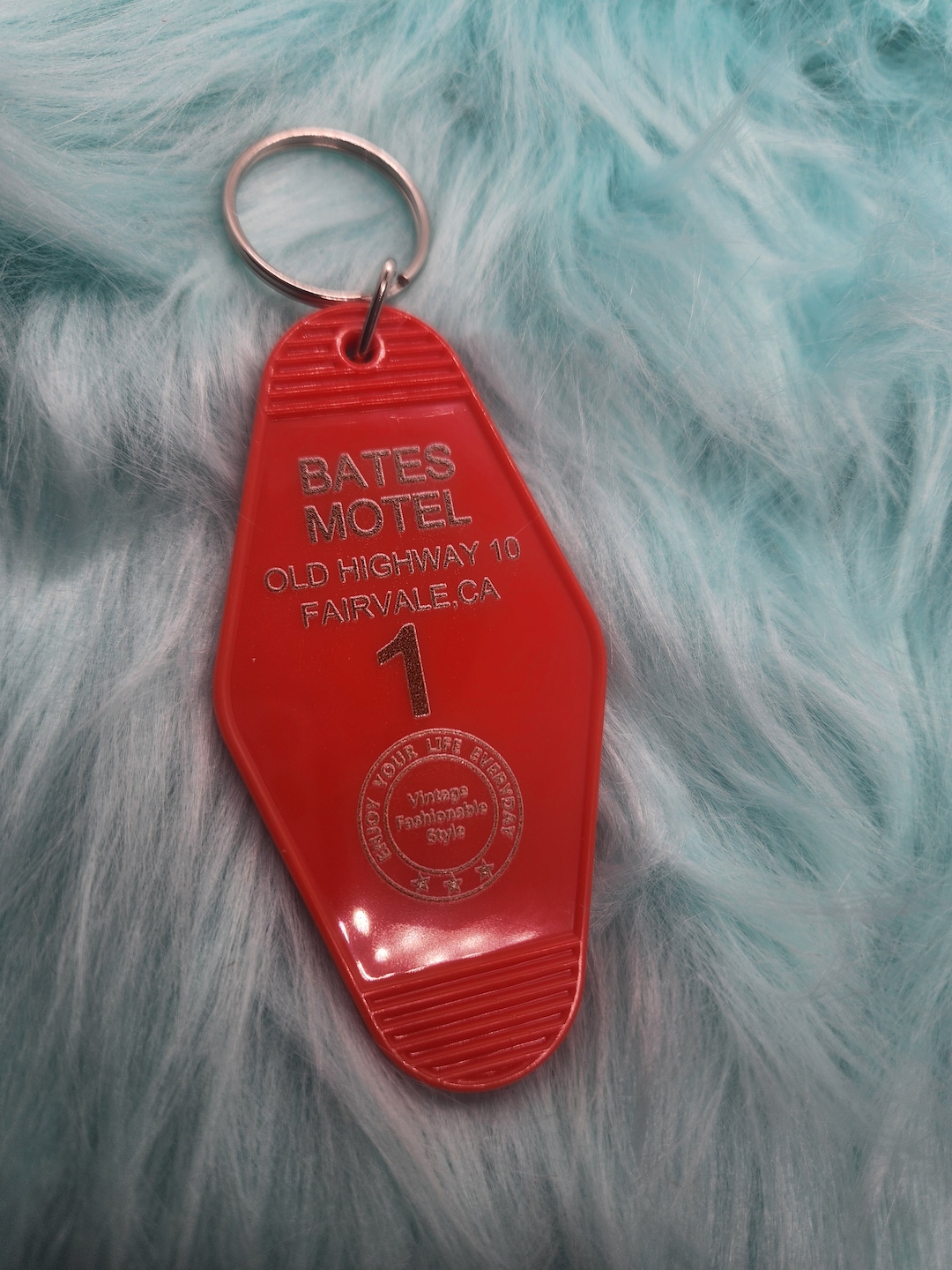 Bates Motel Keychain, Psycho Movie Themed - Etsy