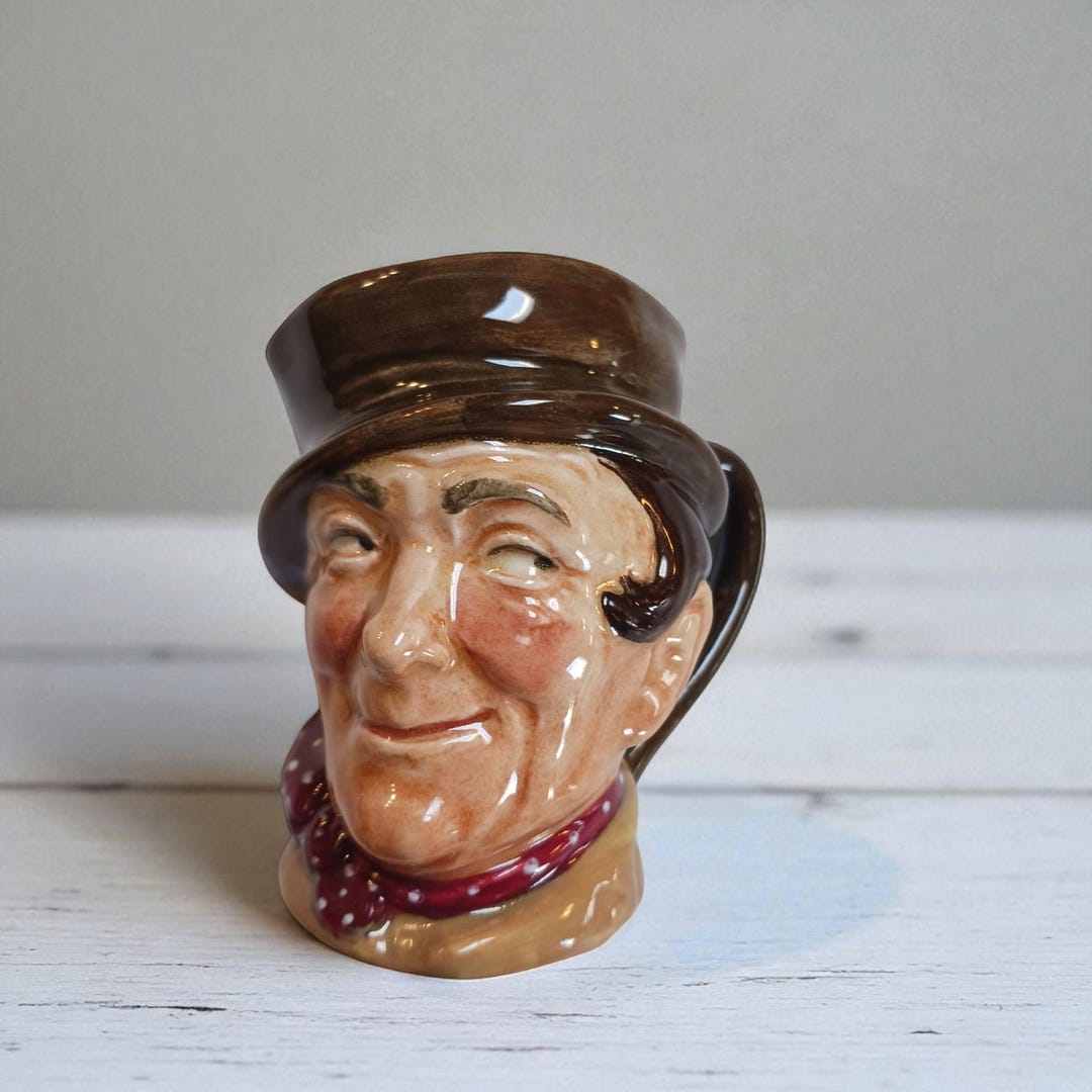 Vintage Royal Doulton Sam Weller Toby Mug: Miniature Dickens Character ...