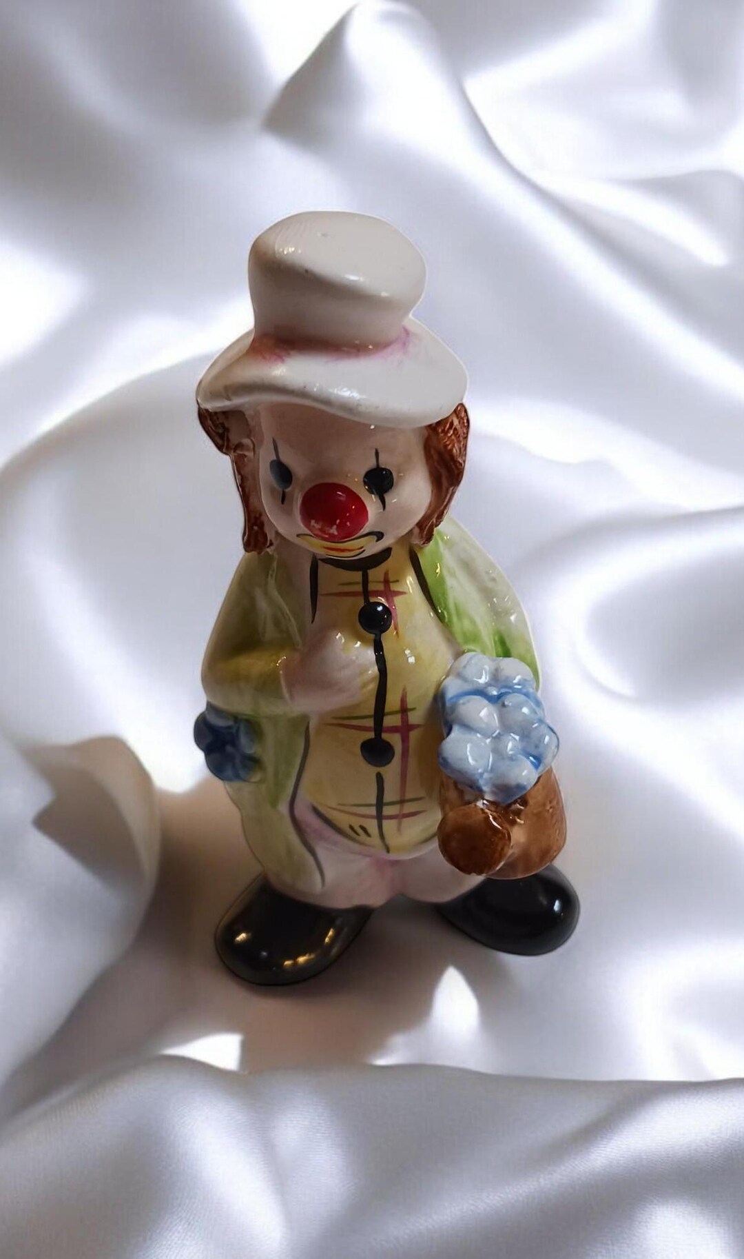 Vintage 1984 Enesco Sad Clown Figurine – 3” Tall, Made in Taiwan ...