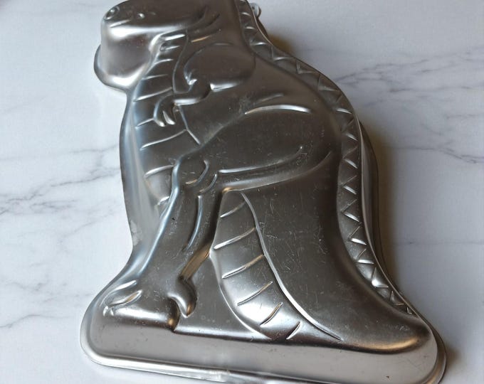 Vintage 1987 Wilton T- Rex Dinosaur Cake Pan #2105-1280 Funny Standing ...