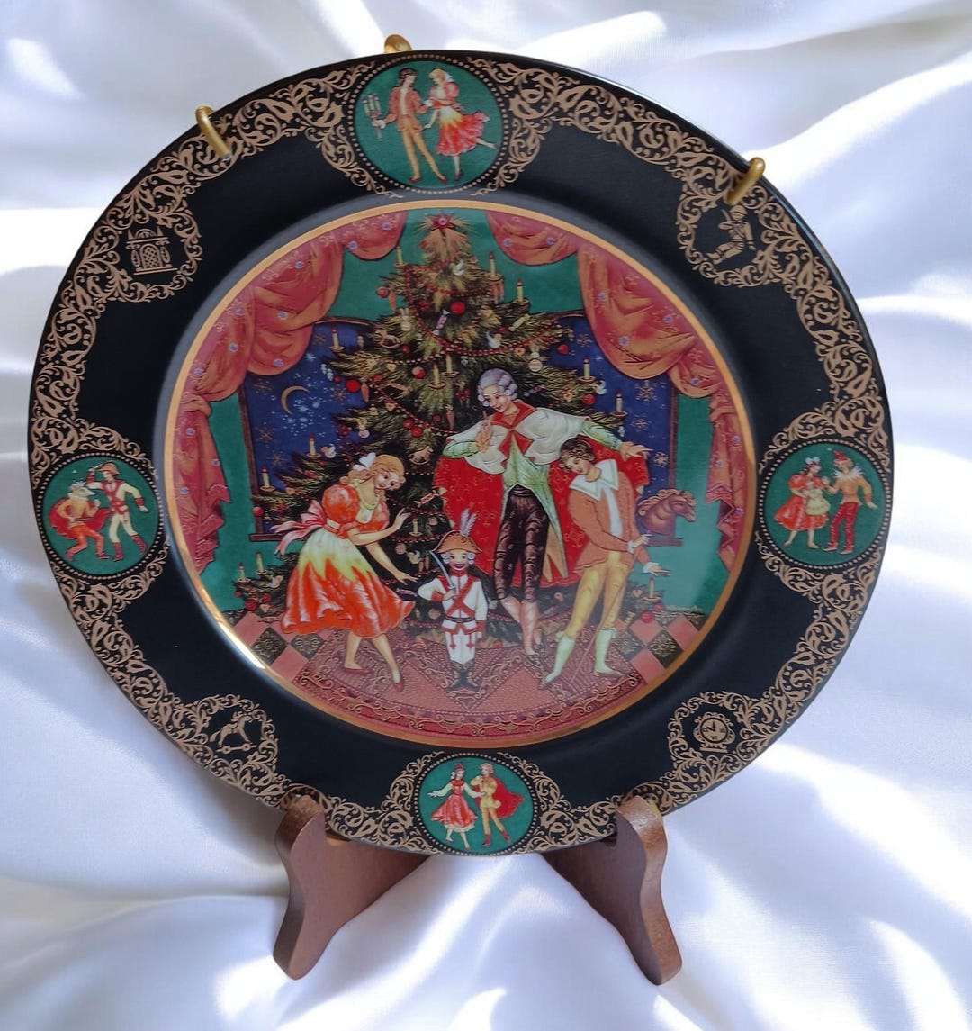 Vintage Bradford Exchange Plate - "marie’s Magical Gift" by Natalie ...