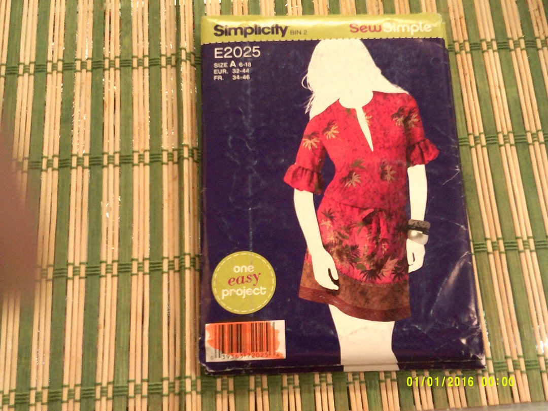 Simplicity Sew Simple - Etsy