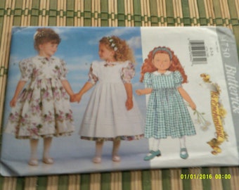 Butterick 4170 Girls Dress Pattern. Size 12-14 | Etsy