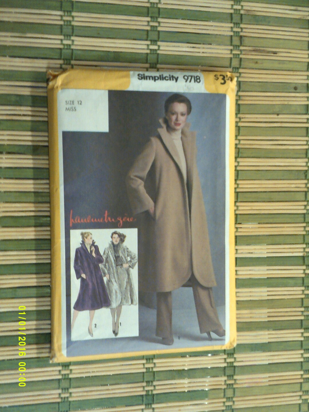 Simplicity 9718 Womens Coat, Pants and Skirt Pattern. Size 12 - Etsy