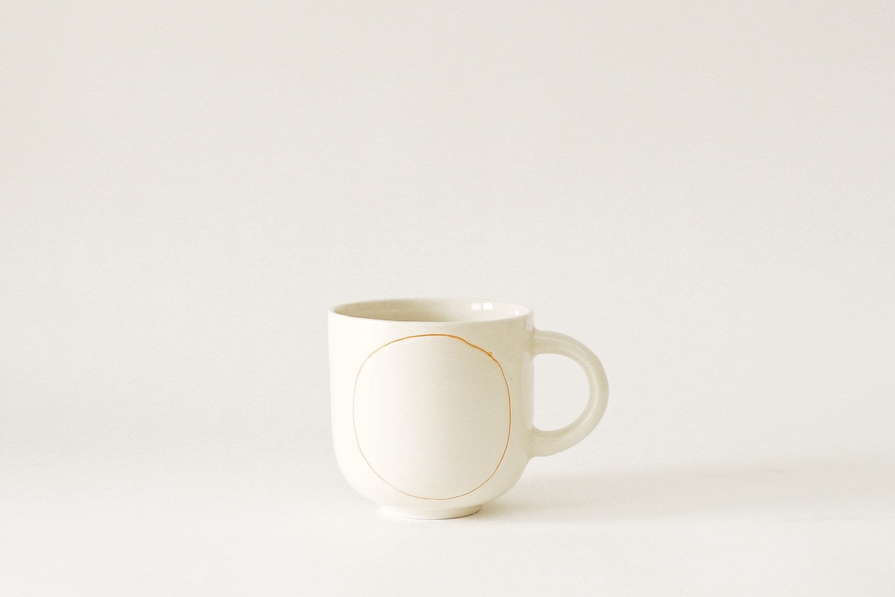 A Set of 6 Handmade Ceramic Mugs H: 3 / Circle Mugs / Coffee Cups - Etsy